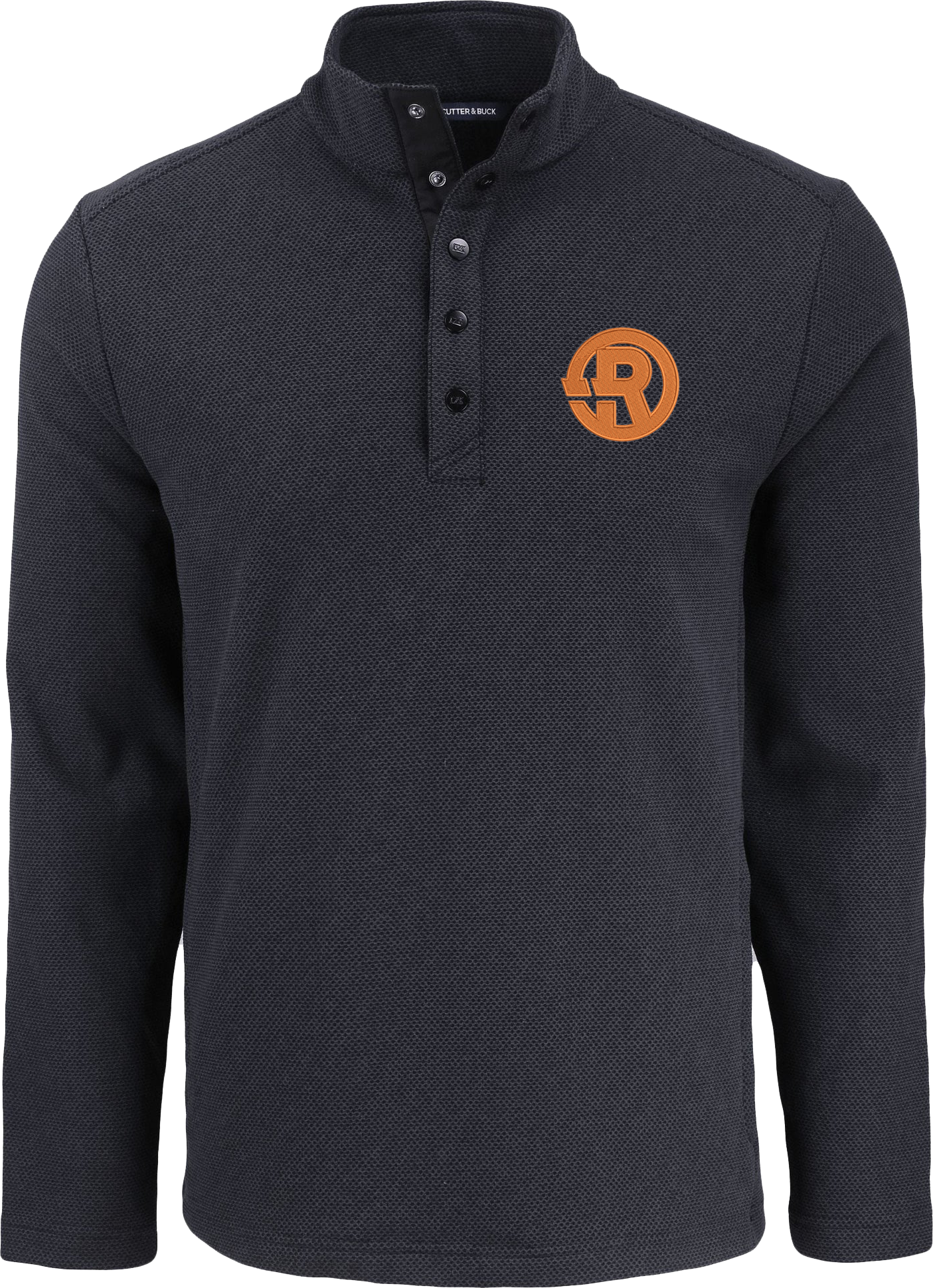 Cutter & Buck – Men’s Hunt’s Point Textured Fleece Recycled Snap ...